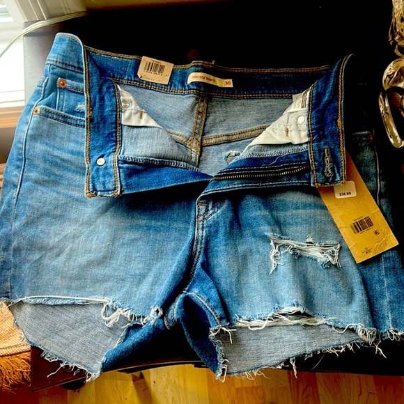 Levi's | Shorts | Sexy Levis Highrise Shorts Perfect Wornout Look ...